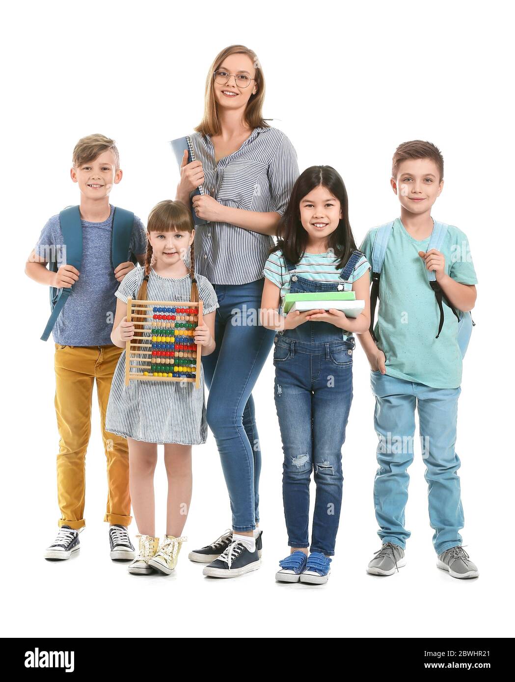 Math teacher Cut Out Stock Images & Pictures - Alamy