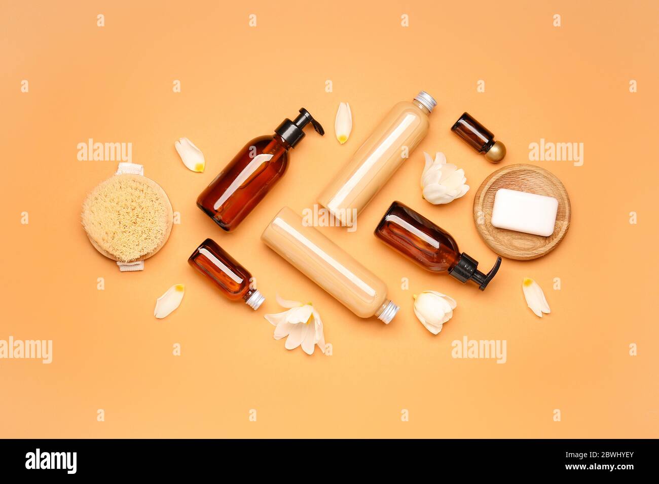 Shower gels and soap hi-res stock photography and images - Alamy
