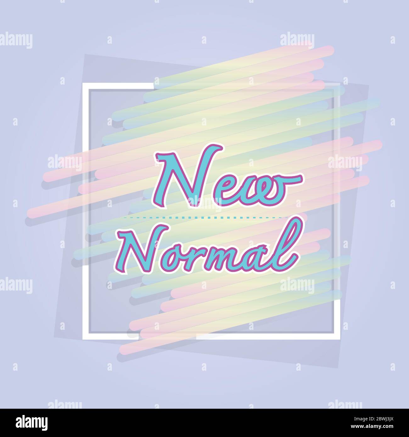 New normal vector vectors hi-res stock photography and images - Alamy