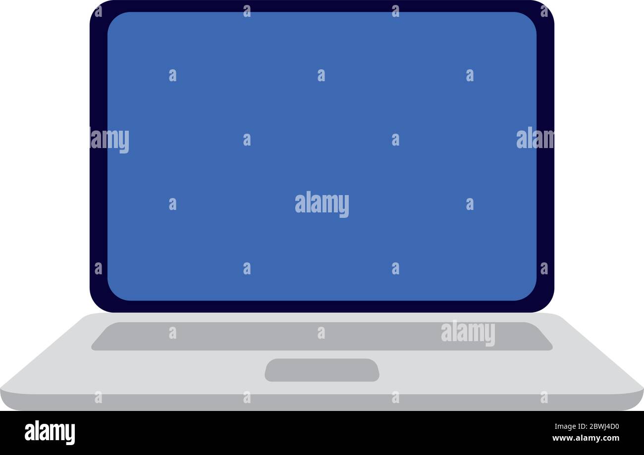Isolated digital laptop vector design Stock Vector Image & Art - Alamy