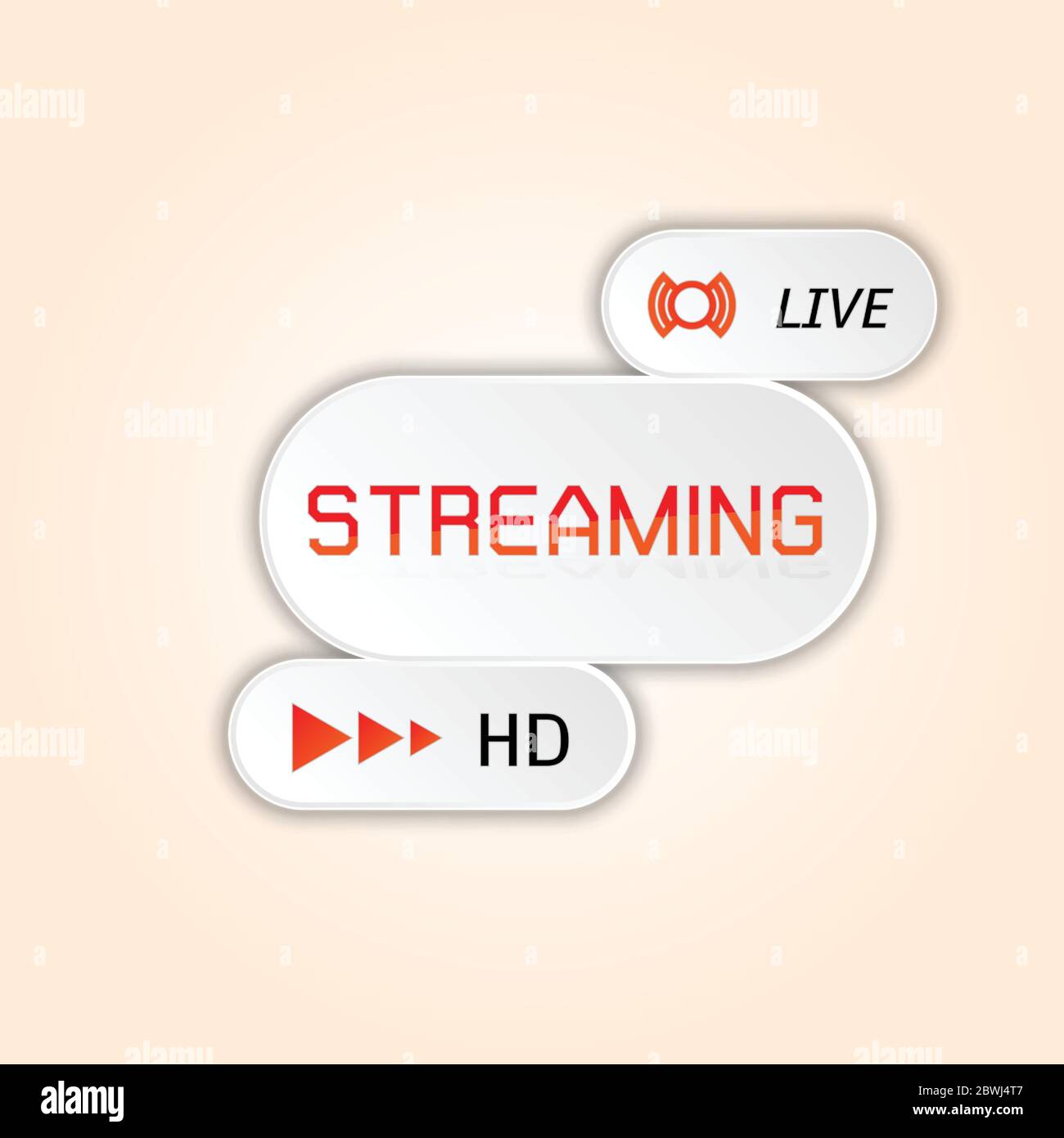 Hd live Stock Vector Images - Alamy