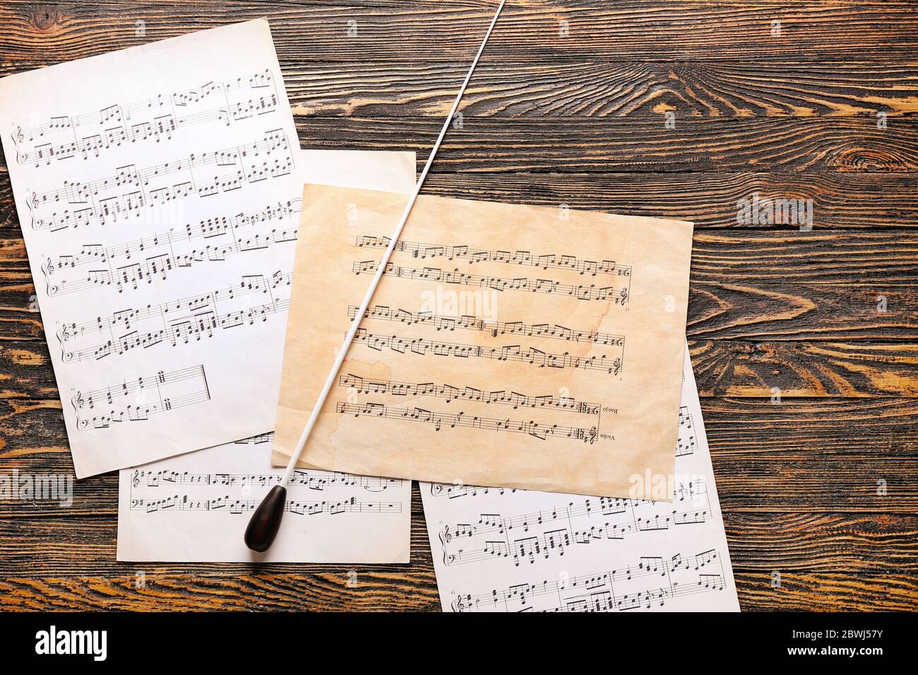 Conductors Stick High Resolution Stock Photography and Images - Alamy