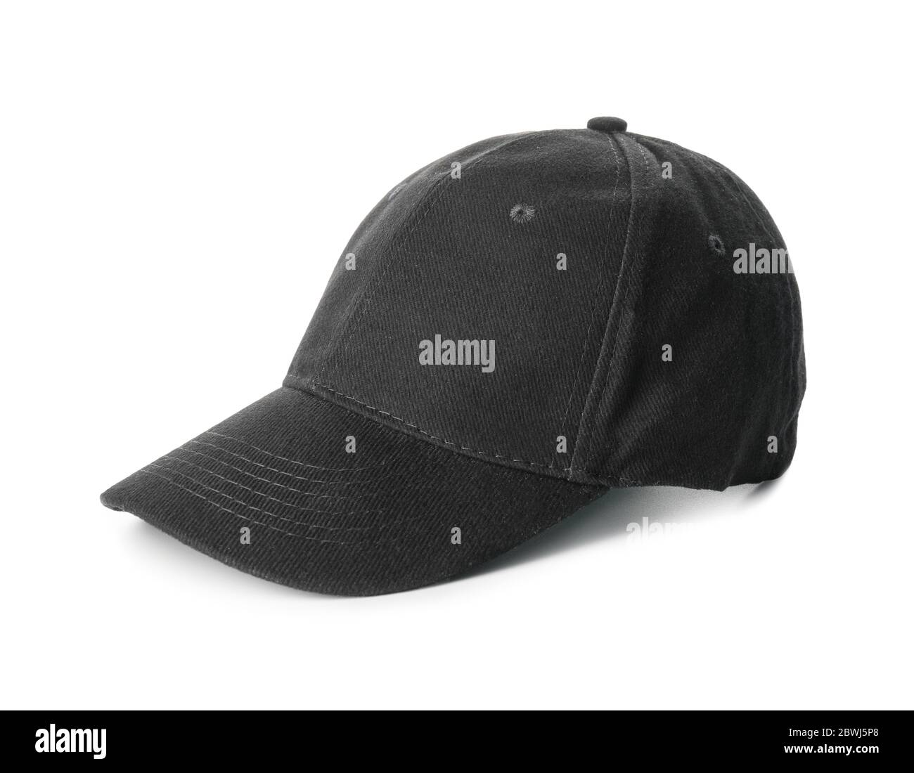 Blank cap on white background Stock Photo - Alamy