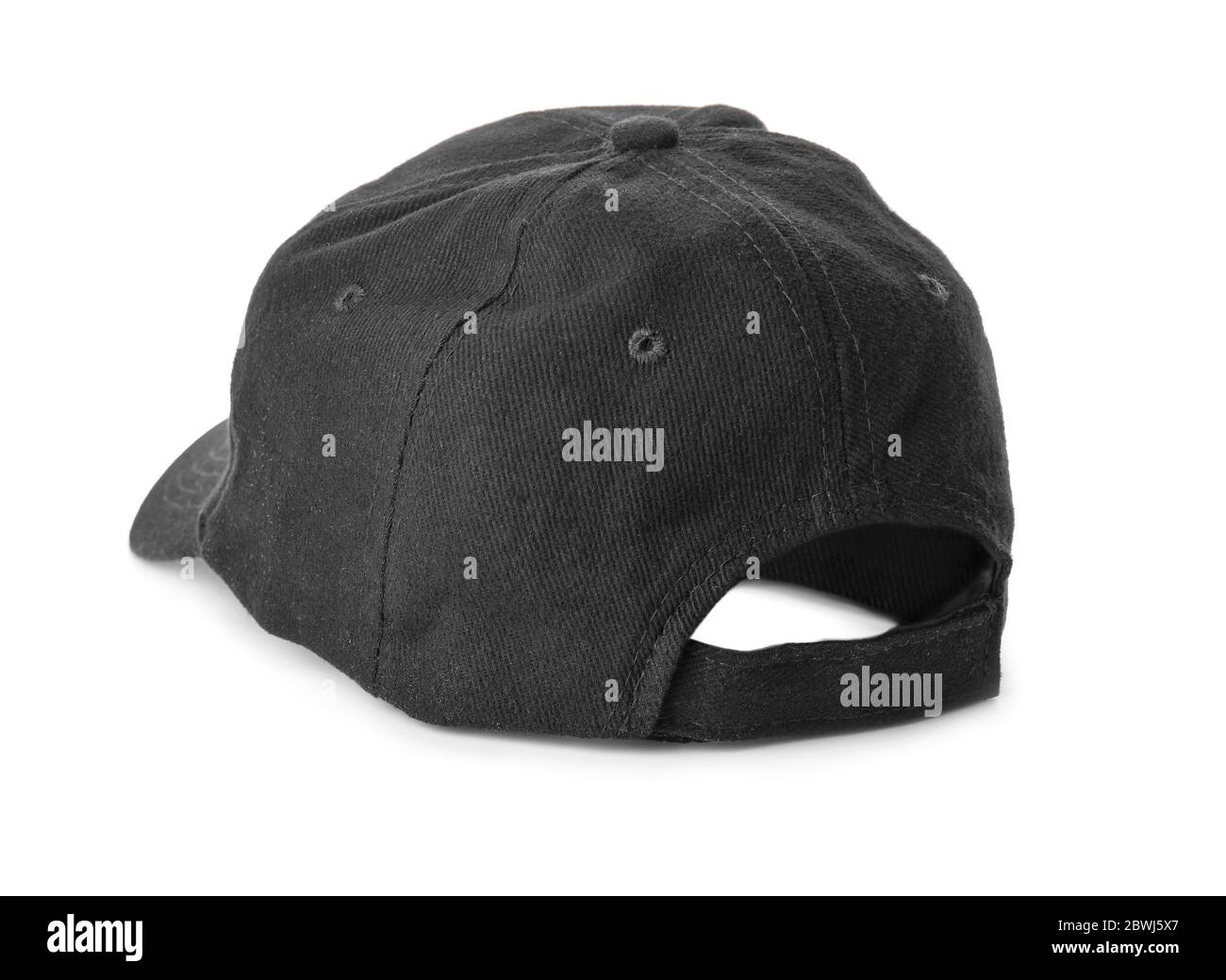 Blank cap on white background Stock Photo - Alamy