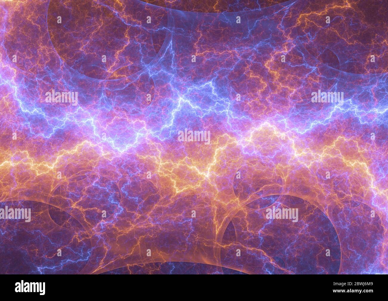 Fire and ice lightning bolt, plasma energy background Stock Photo - Alamy