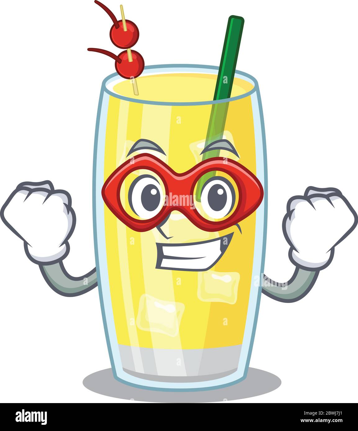 Cocktail in a coconut Cut Out Stock Images & Pictures - Alamy