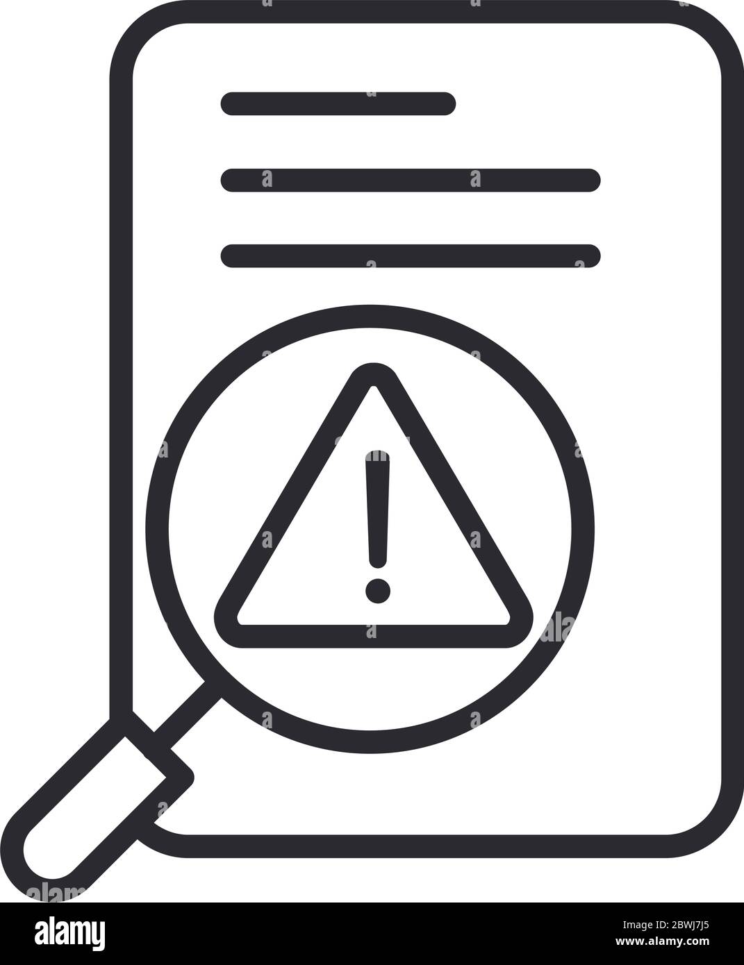 Alert Icon Data Analysis Warning Attention Danger Exclamation Mark Precaution Information