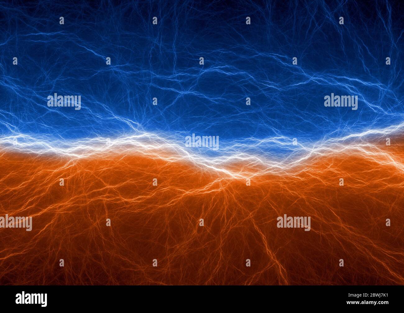 Fire and ice plasma lightning, electrical background Stock Photo - Alamy
