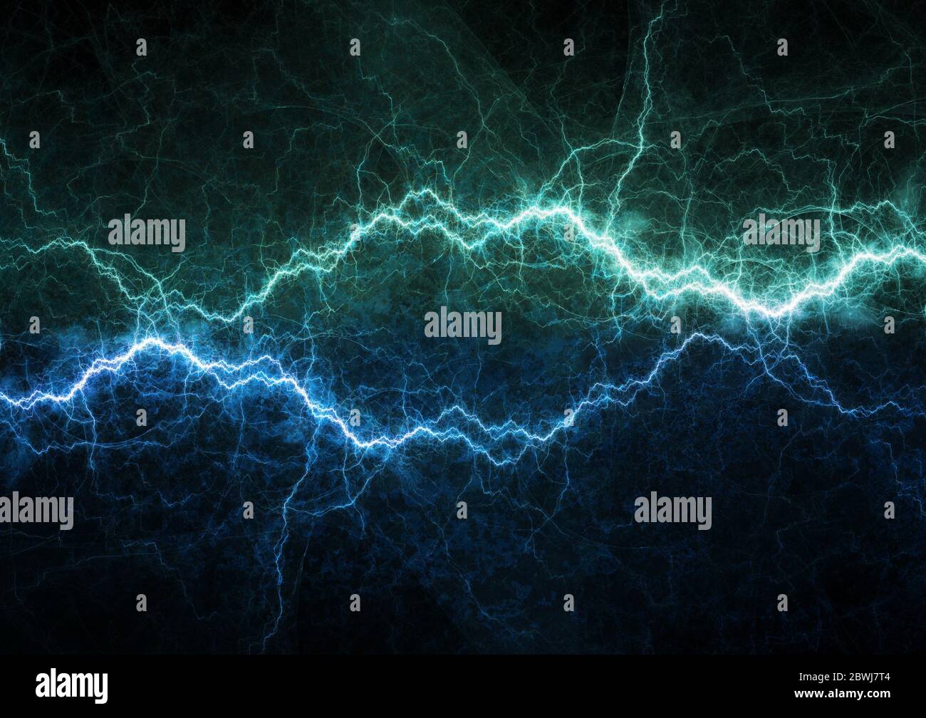 Blue lightning bolt, plasma power and energy background Stock Photo - Alamy