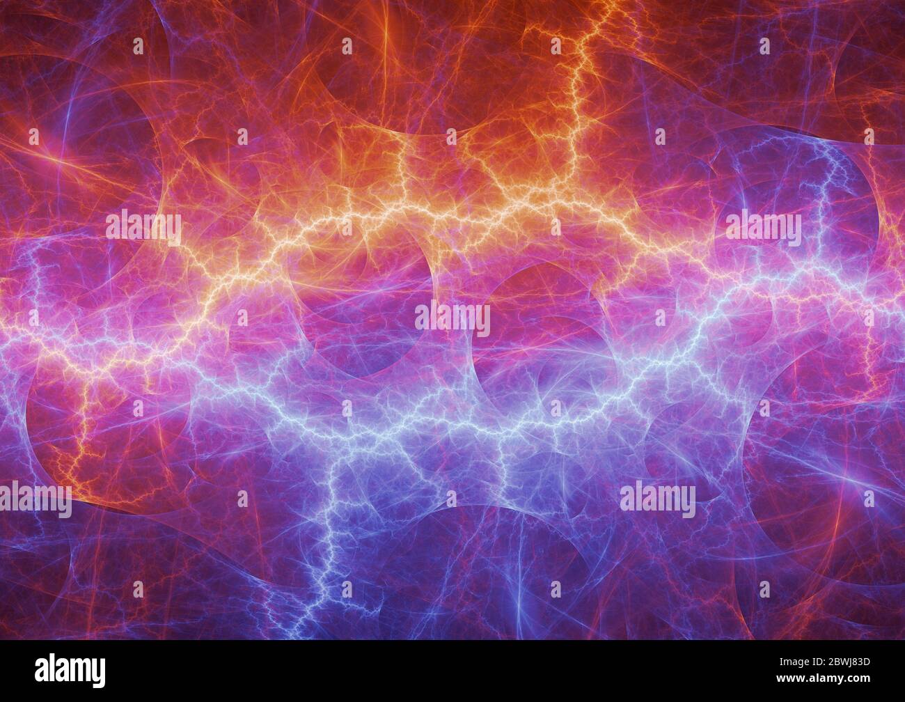Fire and ice lightning, electrical plasma background Stock Photo - Alamy