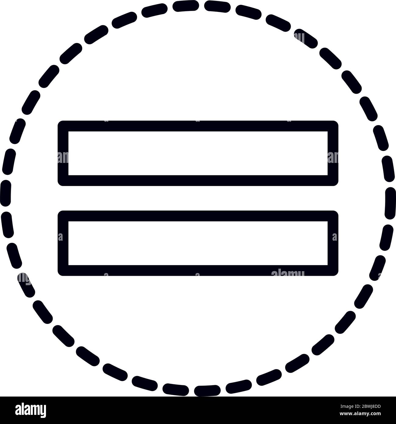 math education school science equal arithmetic symbol line and style ...