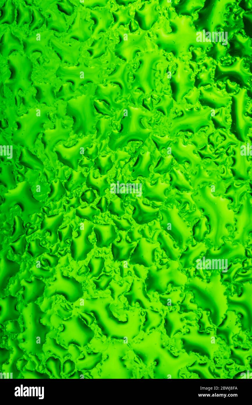 abstract water with bubbles green background Stock Photo - Alamy