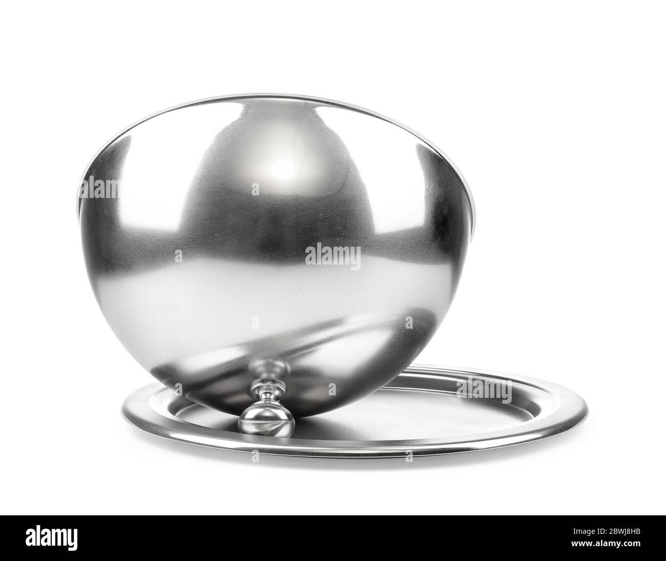 Serving tray silver gourmet cloche hi-res stock photography and images ...