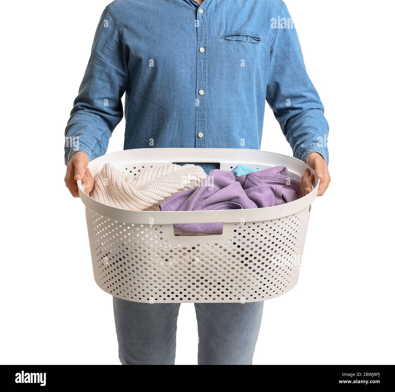 Man laundry detergent isolated hi-res stock photography and images - Alamy