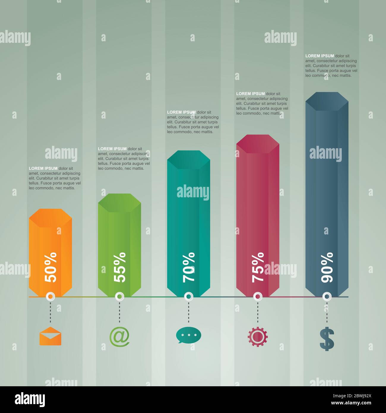 Infographic chart infochart hi-res stock photography and images - Alamy