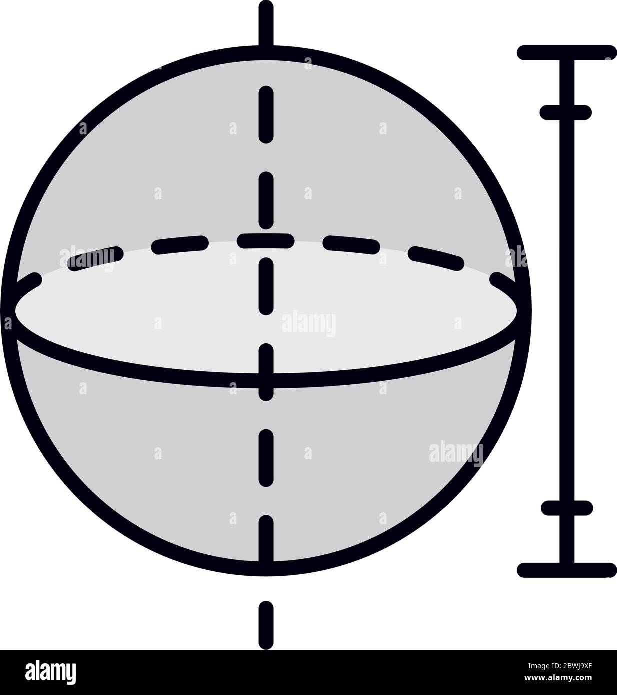 Sphere Line Drawing High Resolution Stock Photography and Images - Alamy