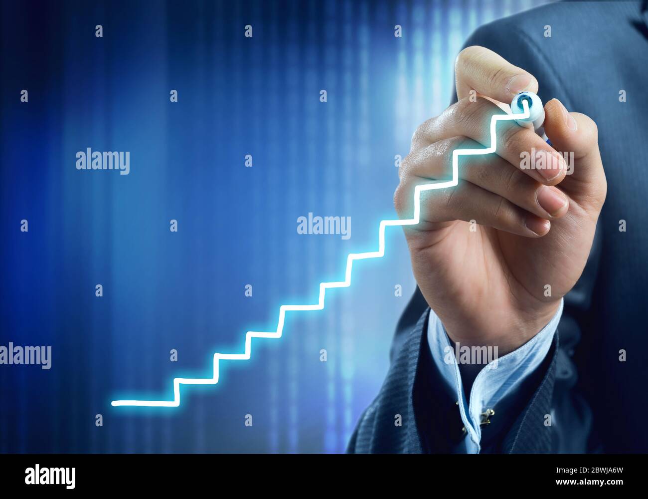 Growth and progress concept Stock Photo - Alamy
