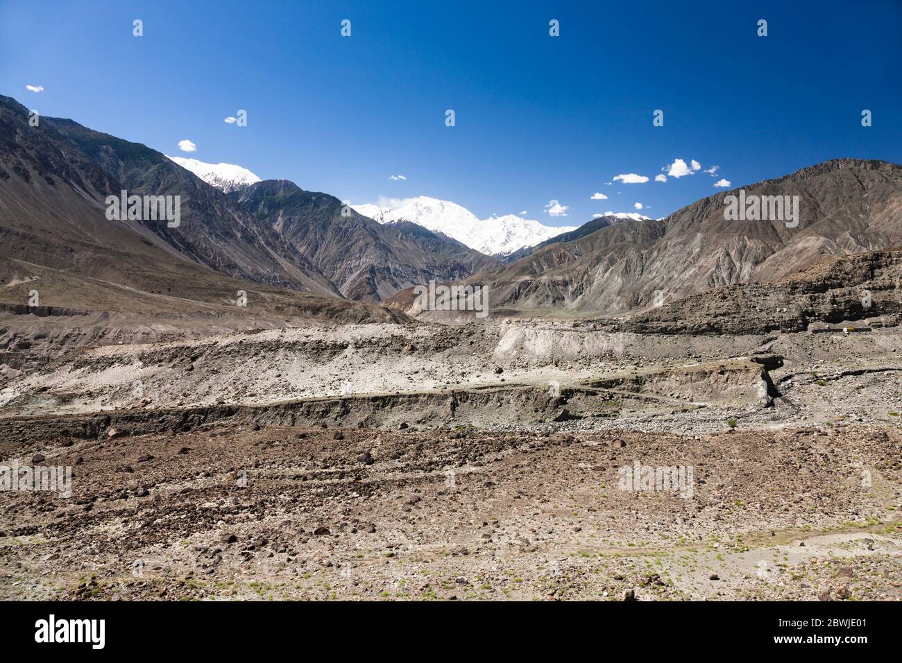 Nanga Parbat, 8126 metres, Indus valley, Himalaya mountain, Karakoram ...