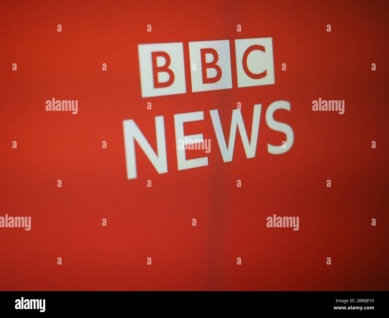 Bbc logo tv screen hi-res stock photography and images - Alamy