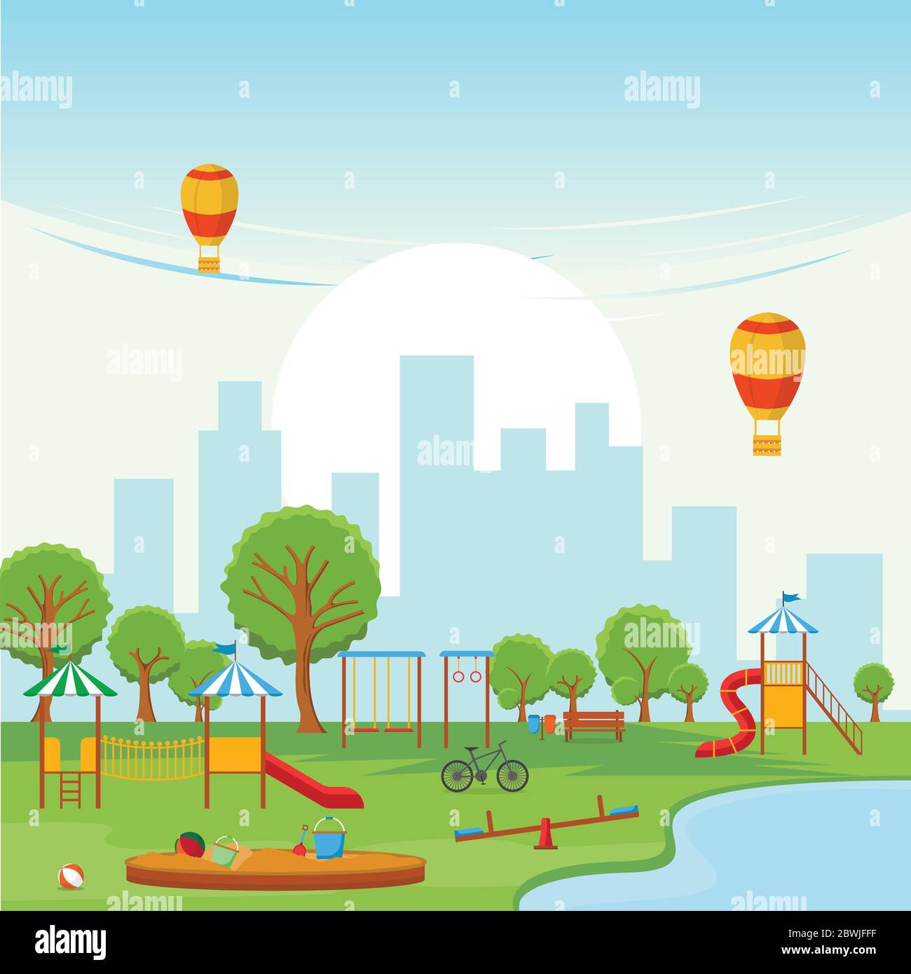 Park life Stock Vector Images - Alamy