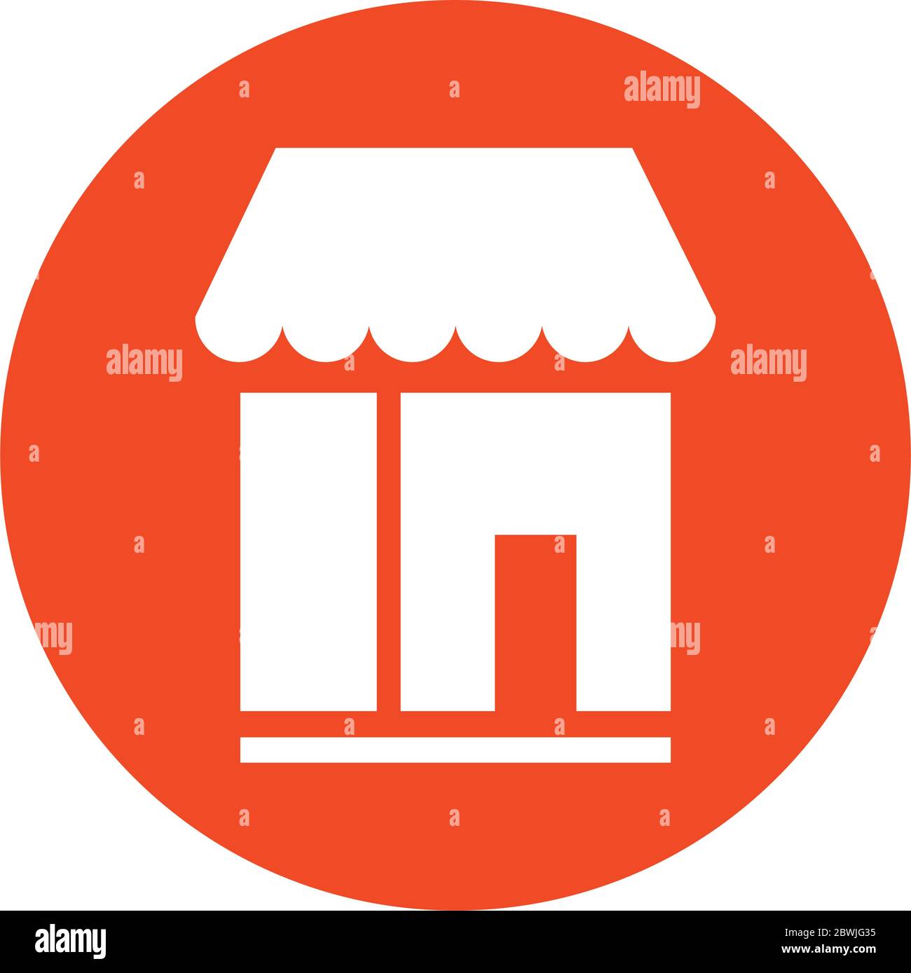 store building facade block style Stock Vector Image & Art - Alamy