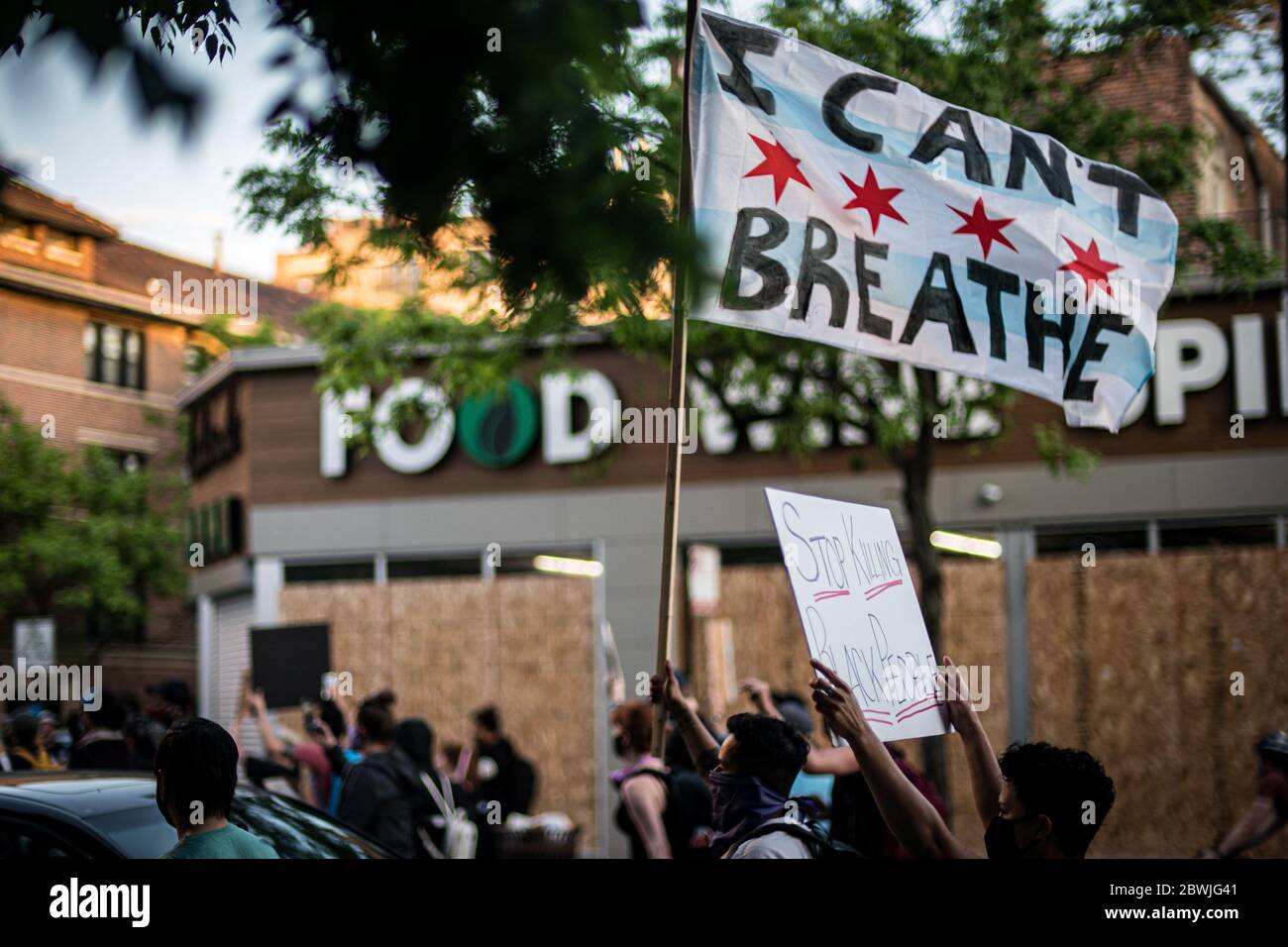 Chicago, Illinois, USA. 1st June, 2020. After three days of mixed ...