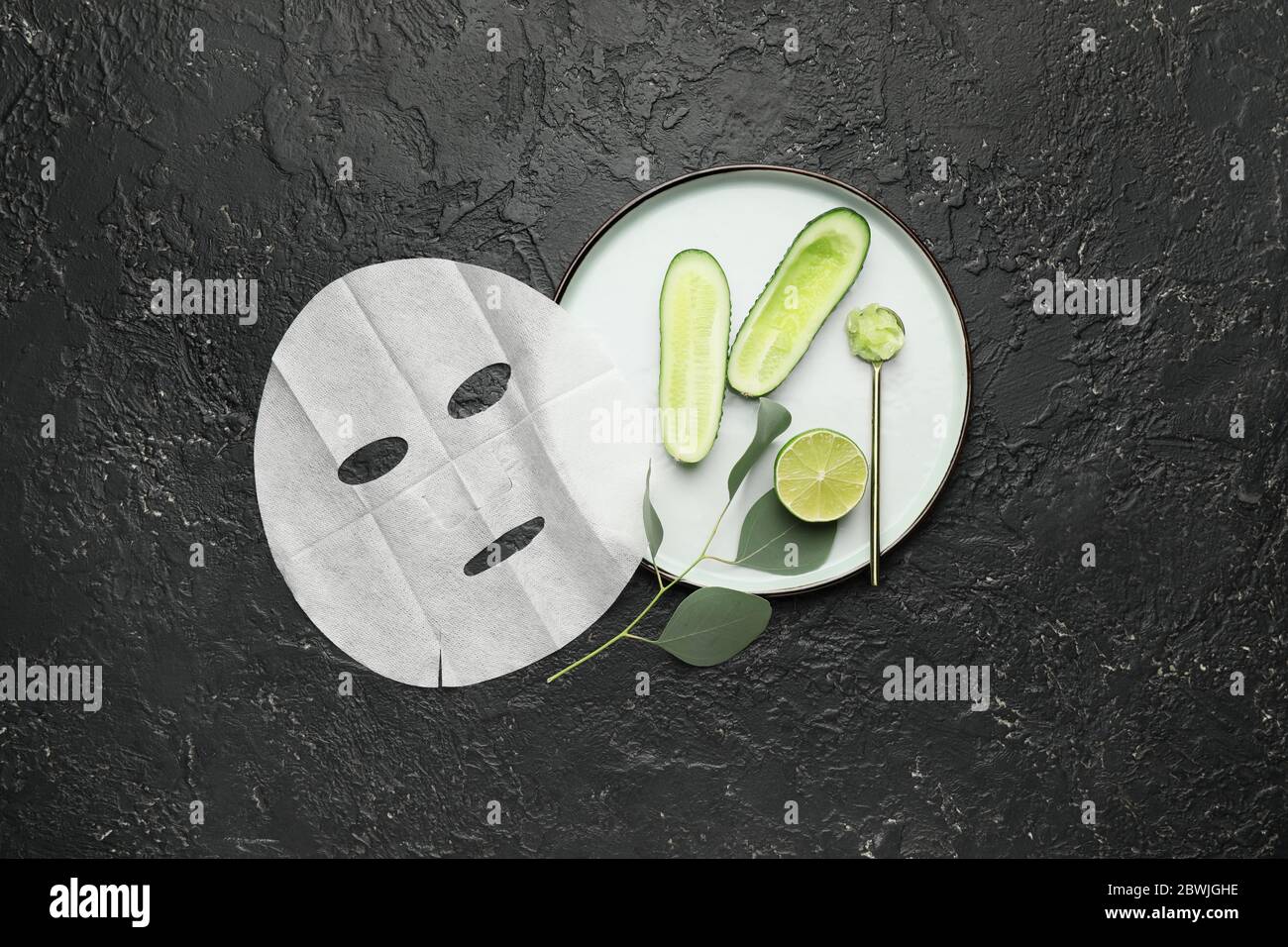 Fabric facial mask hi-res stock photography and images - Alamy