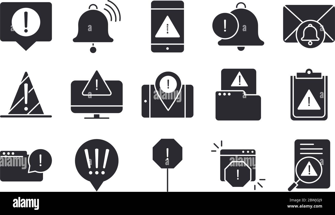 alert, attention danger exclamation mark precaution information ...