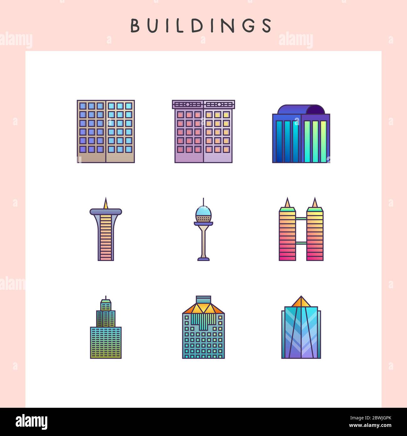 Twin windows Stock Vector Images - Alamy