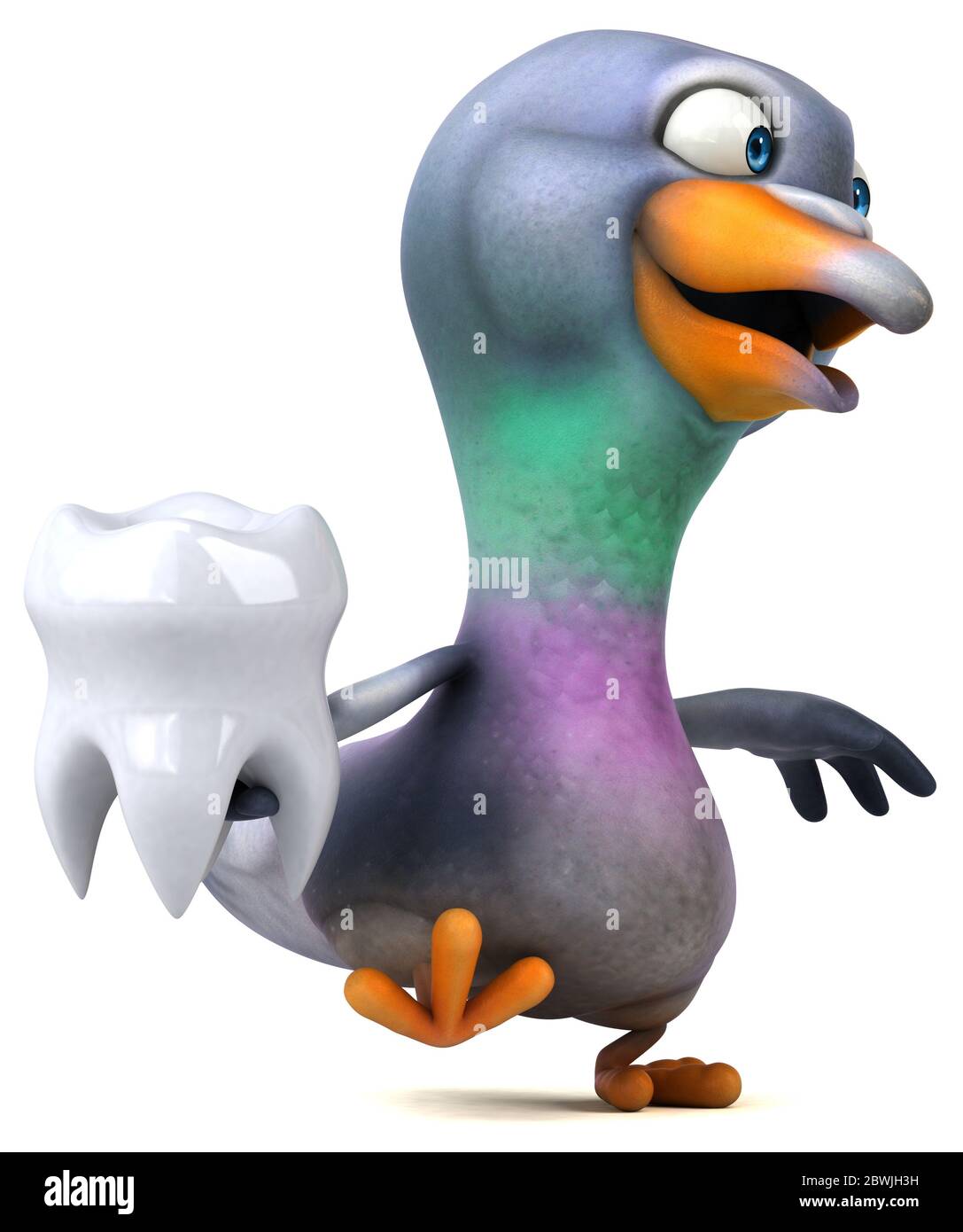 Birds with teeth Cut Out Stock Images & Pictures - Alamy