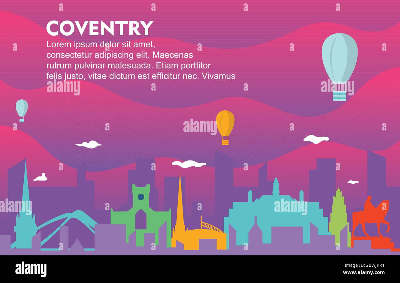 Coventry view Stock Vector Images - Alamy