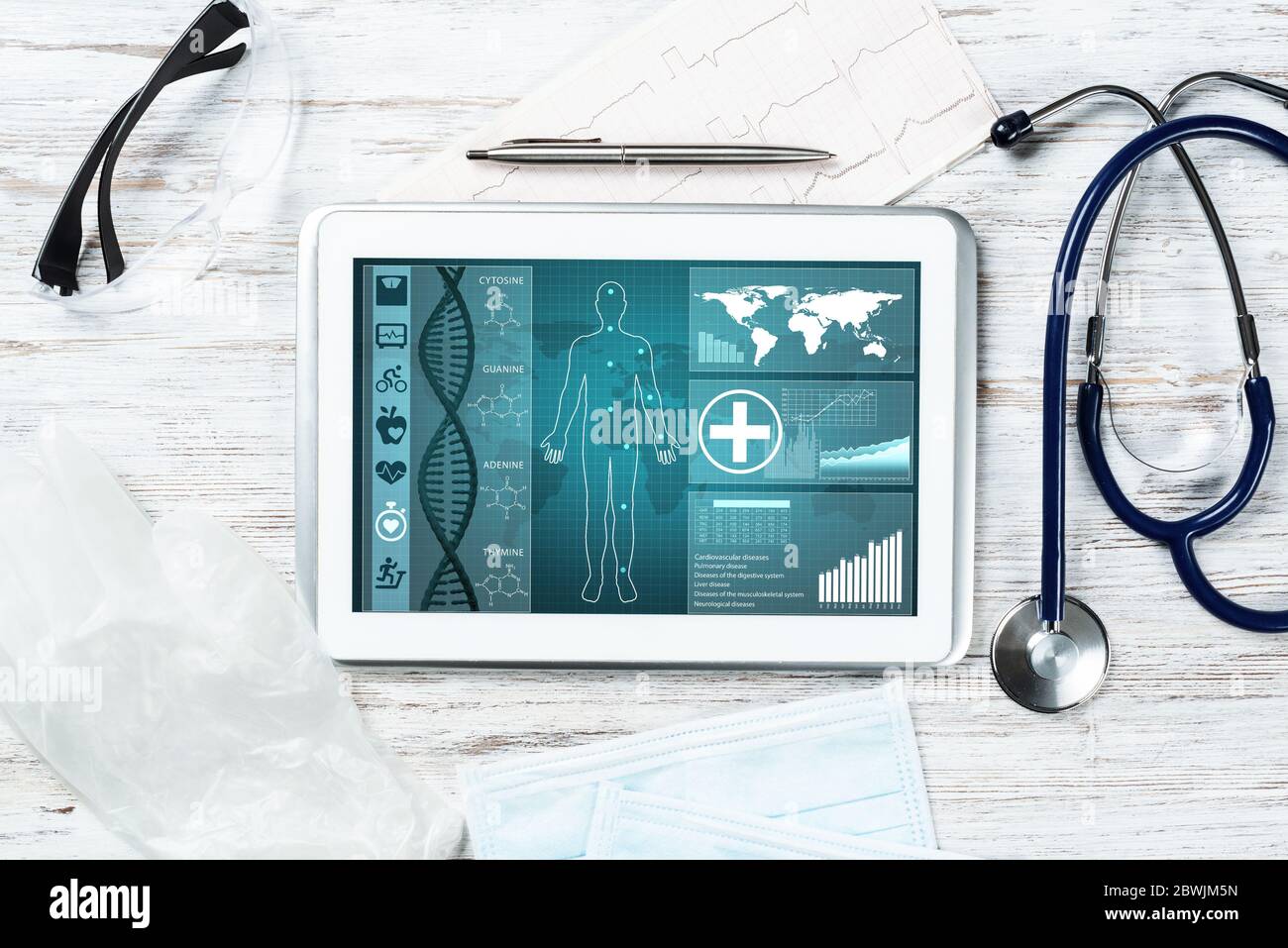 Human genetic research in medical laboratory Stock Photo - Alamy