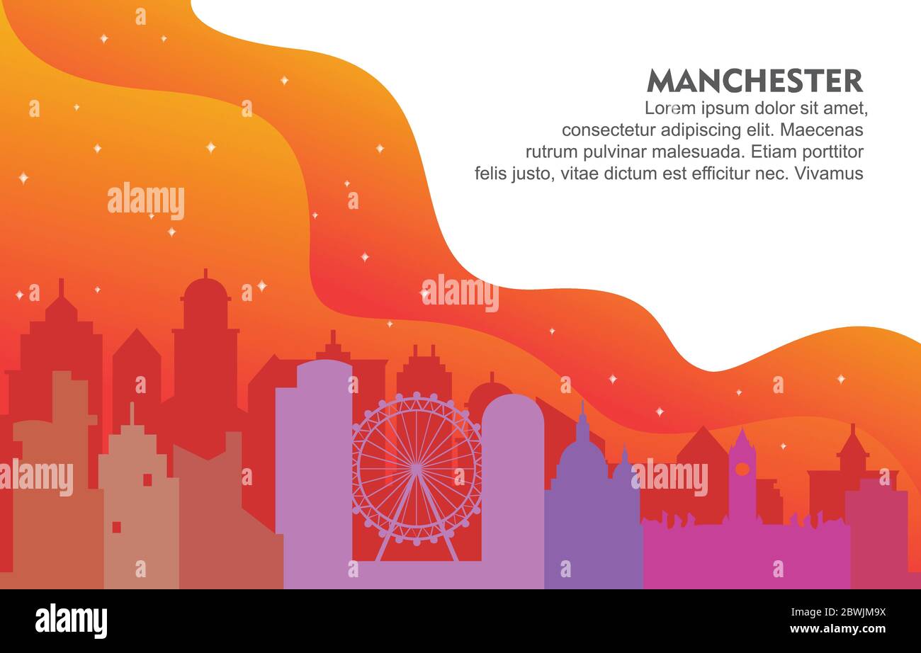 Skyscraper manchester Stock Vector Images - Alamy