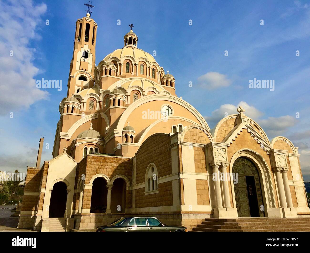 St. Paul Cathedral, Harissa, Lebanon Stock Photo - Alamy