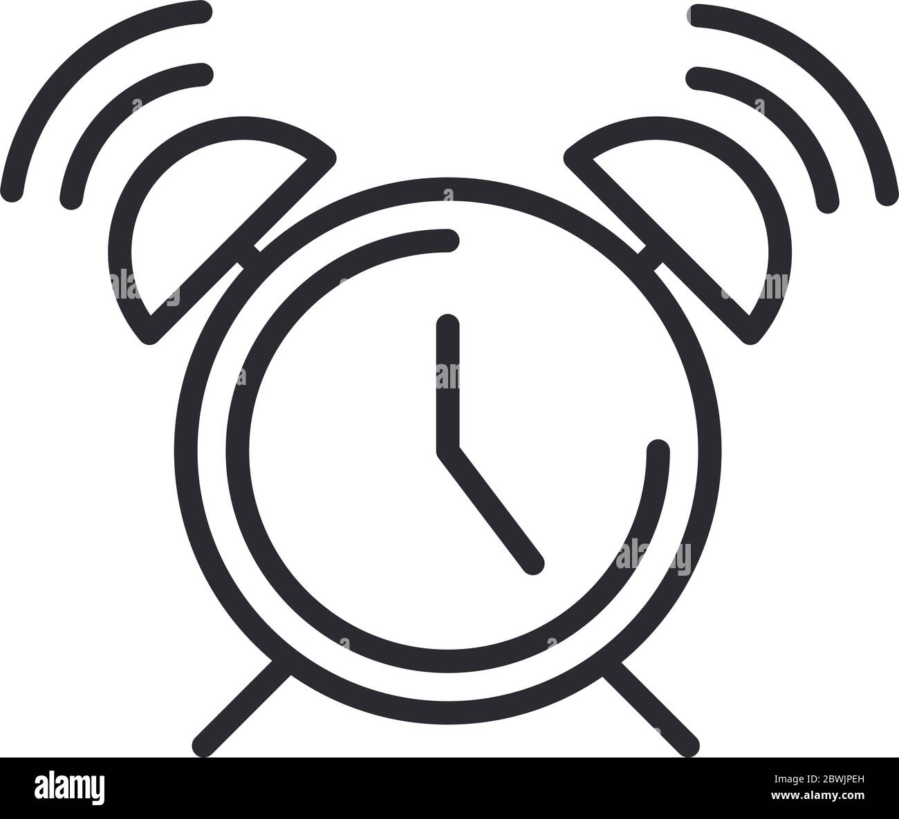 alert icon, alarm clock, attention danger exclamation mark precaution ...