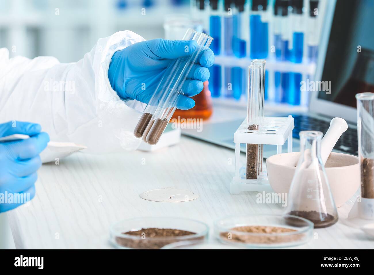 Soil contamination testing hi-res stock photography and images - Alamy