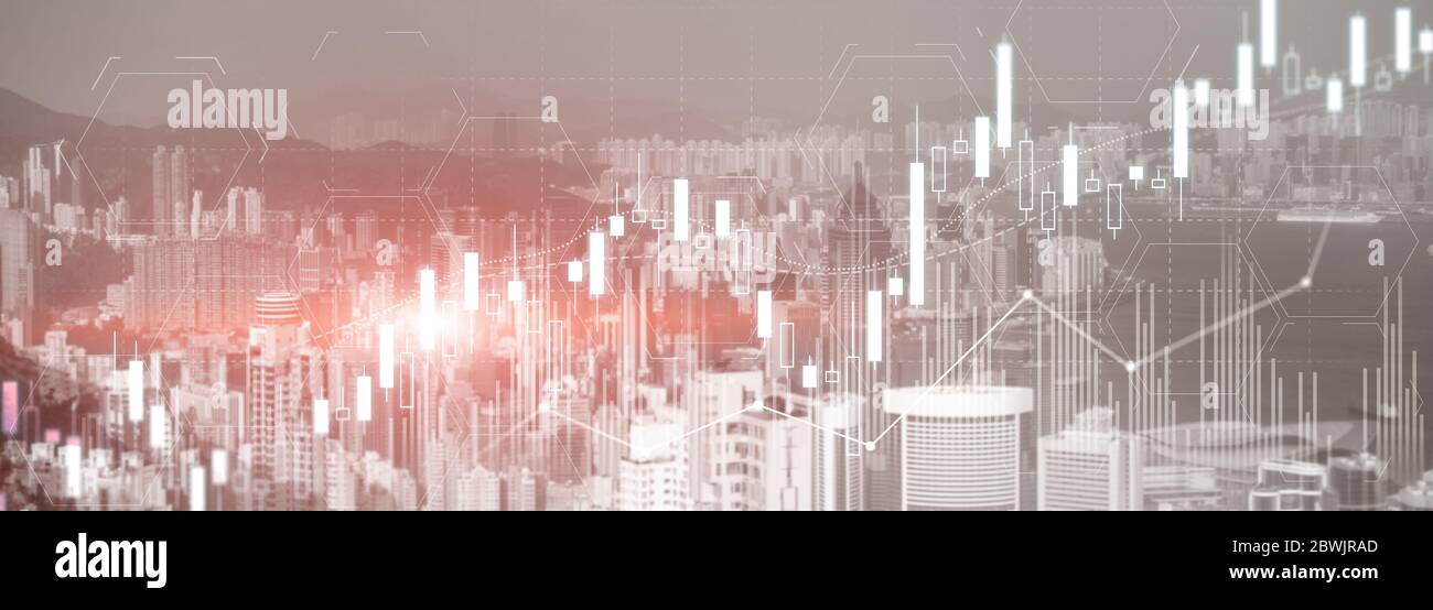 Stock trading, investment, candle stock market chart diagram website ...