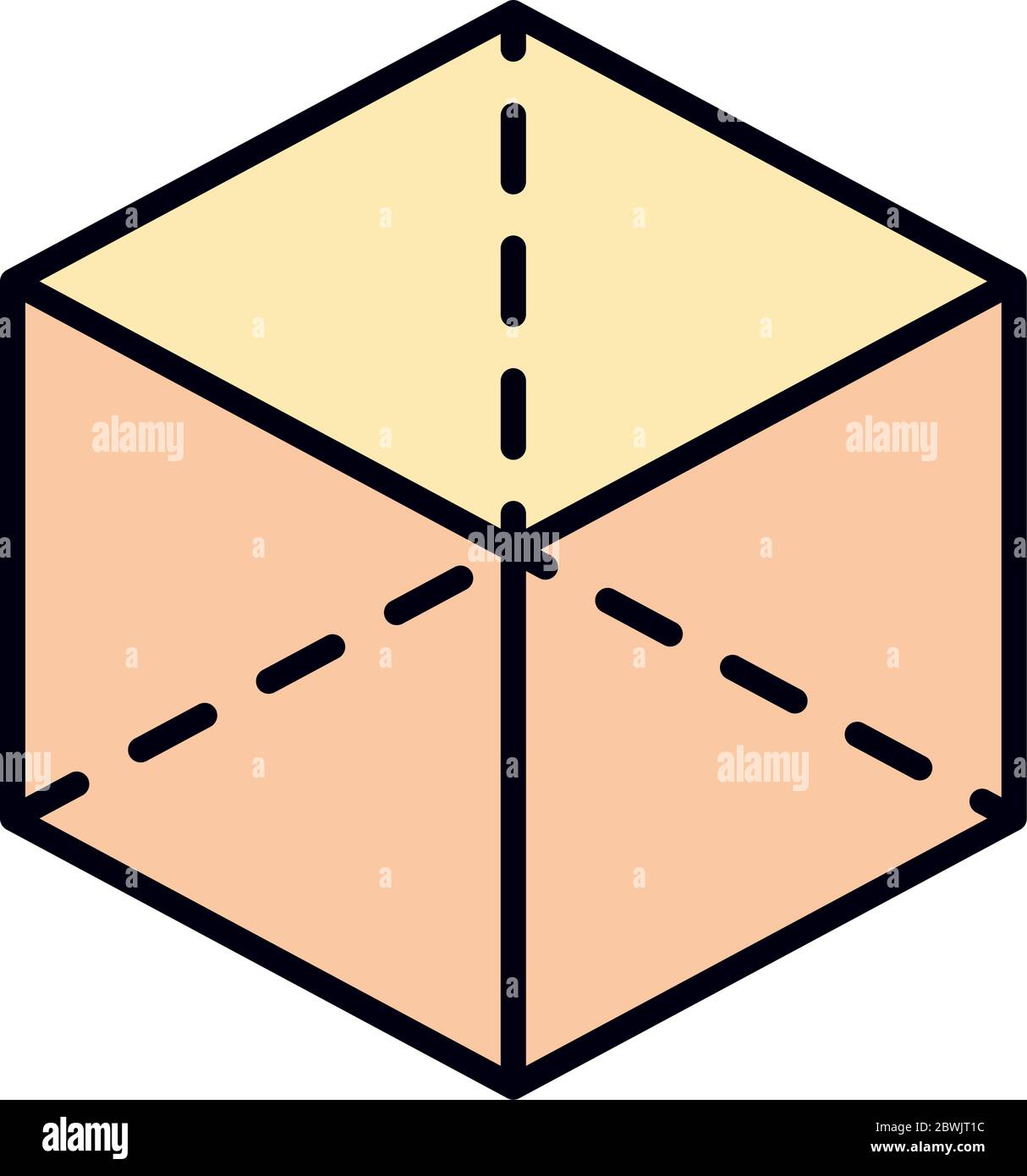 math education school science three dimensional cube geometry line and ...