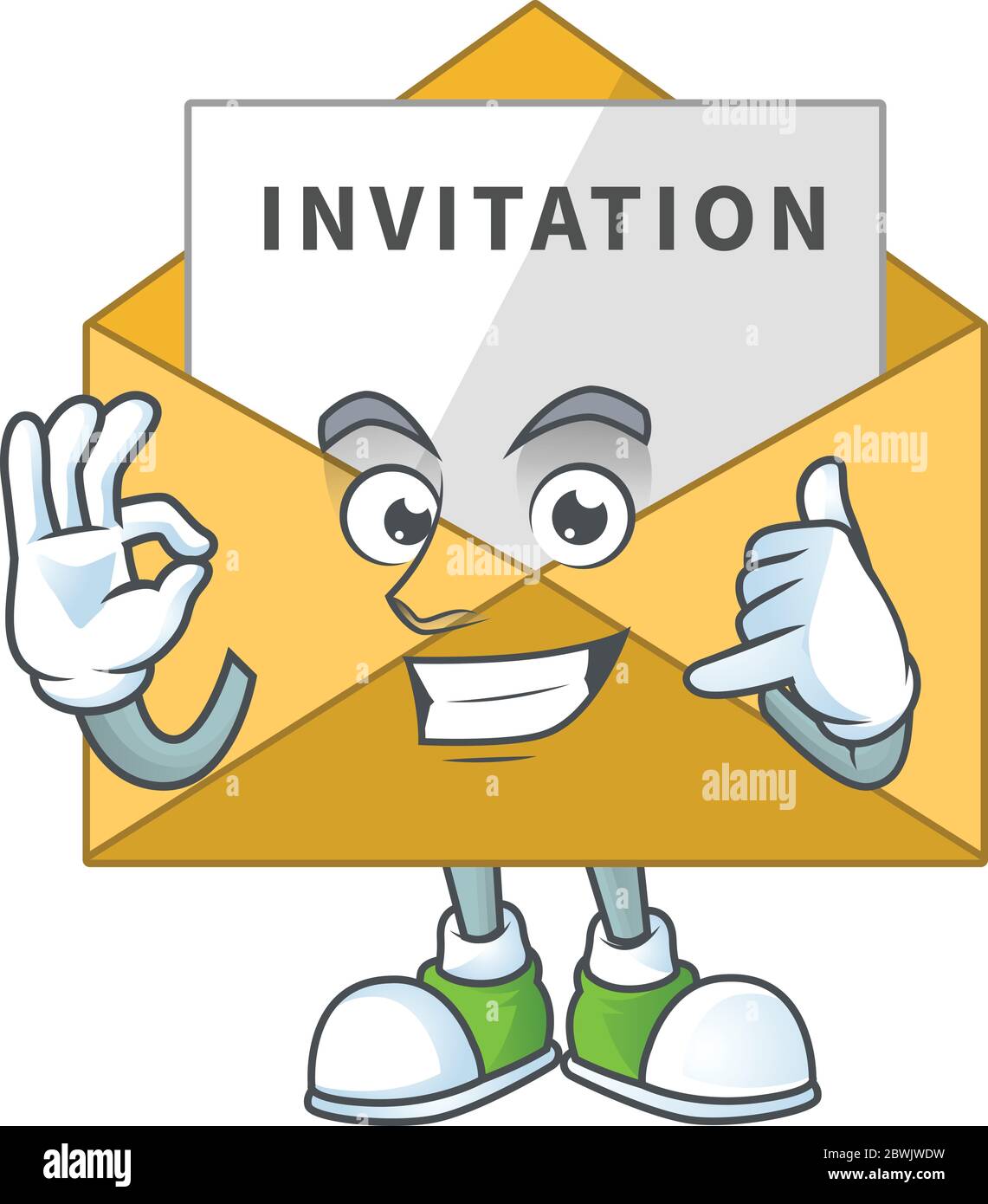 Calling invitation Cut Out Stock Images & Pictures - Alamy