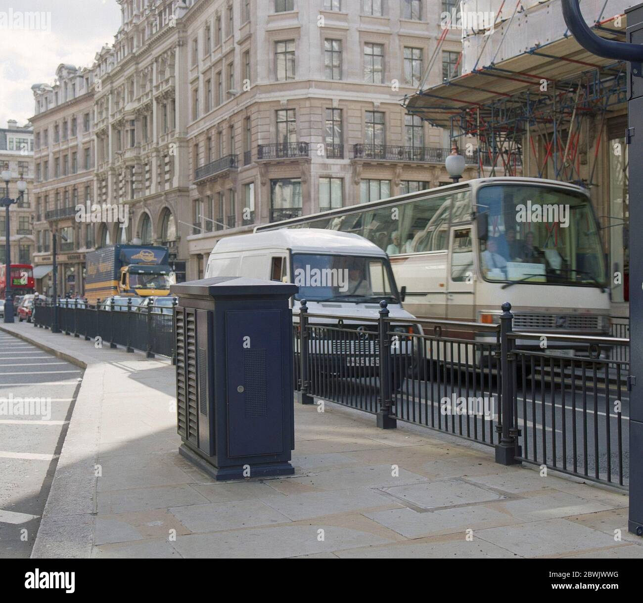 Street scene in Regent street, central London, south East England, UK ...