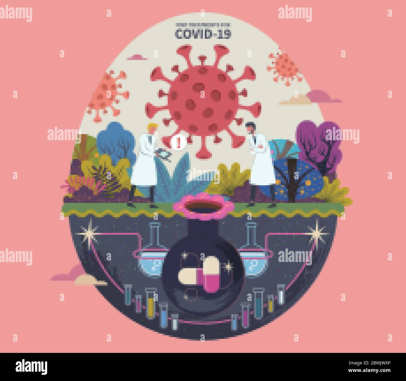 Giant drug capsule Stock Vector Images - Alamy