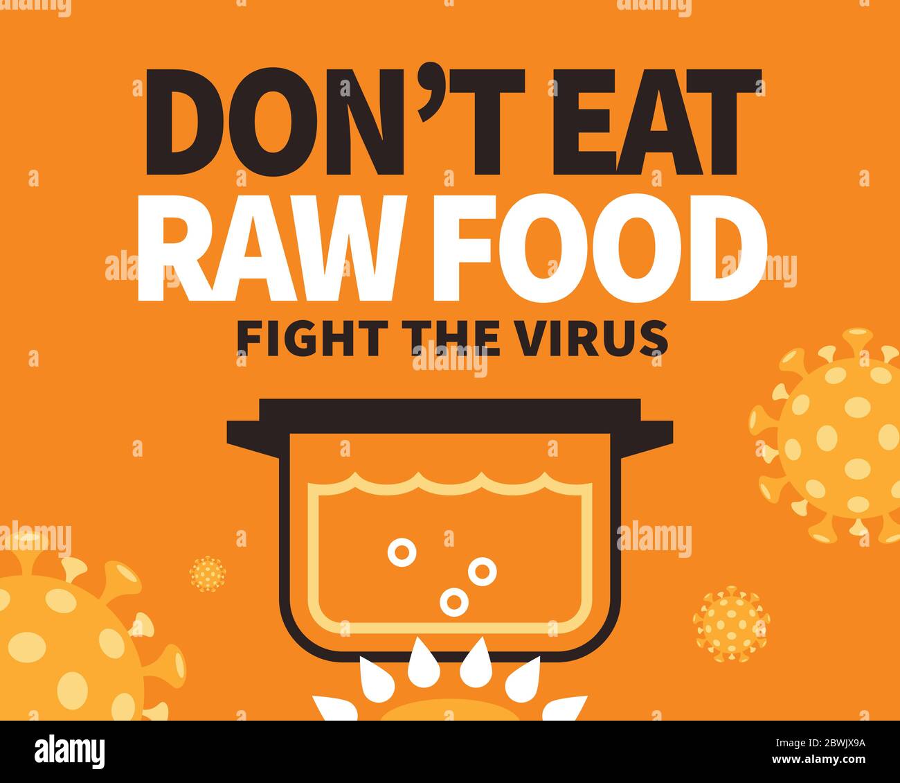 Food Safety Notice Stock Vector Images - Alamy