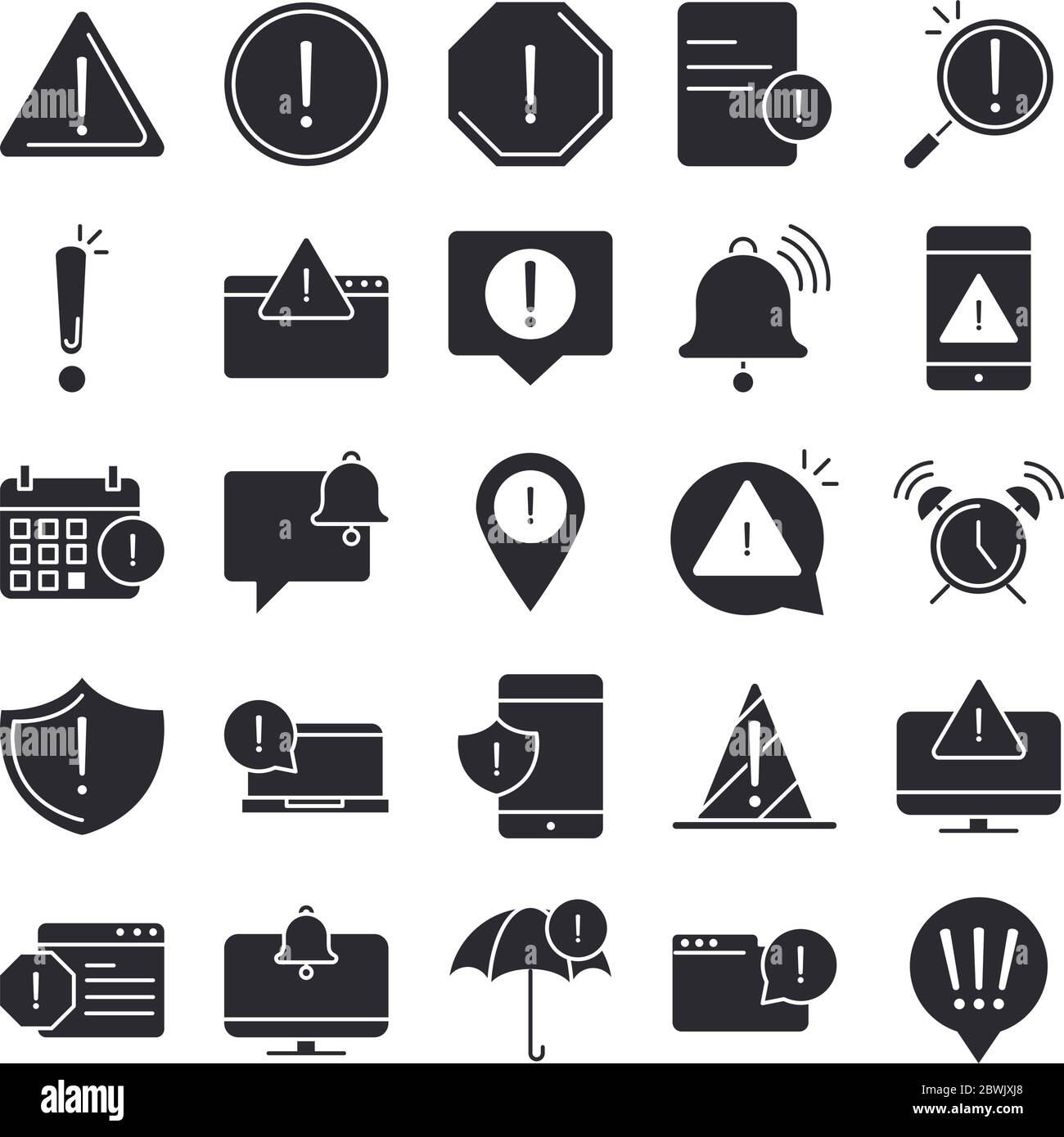 Settings importance Stock Vector Images - Alamy