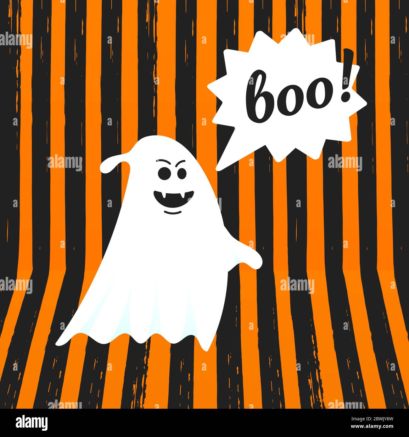 Boo ghost halloween message concept Stock Vector Image & Art - Alamy