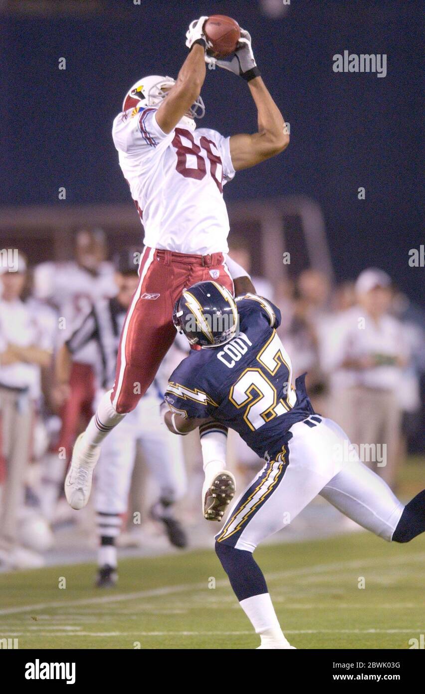 San Diego, United States. 16th Aug, 2003. Arizona Cardinals wide ...