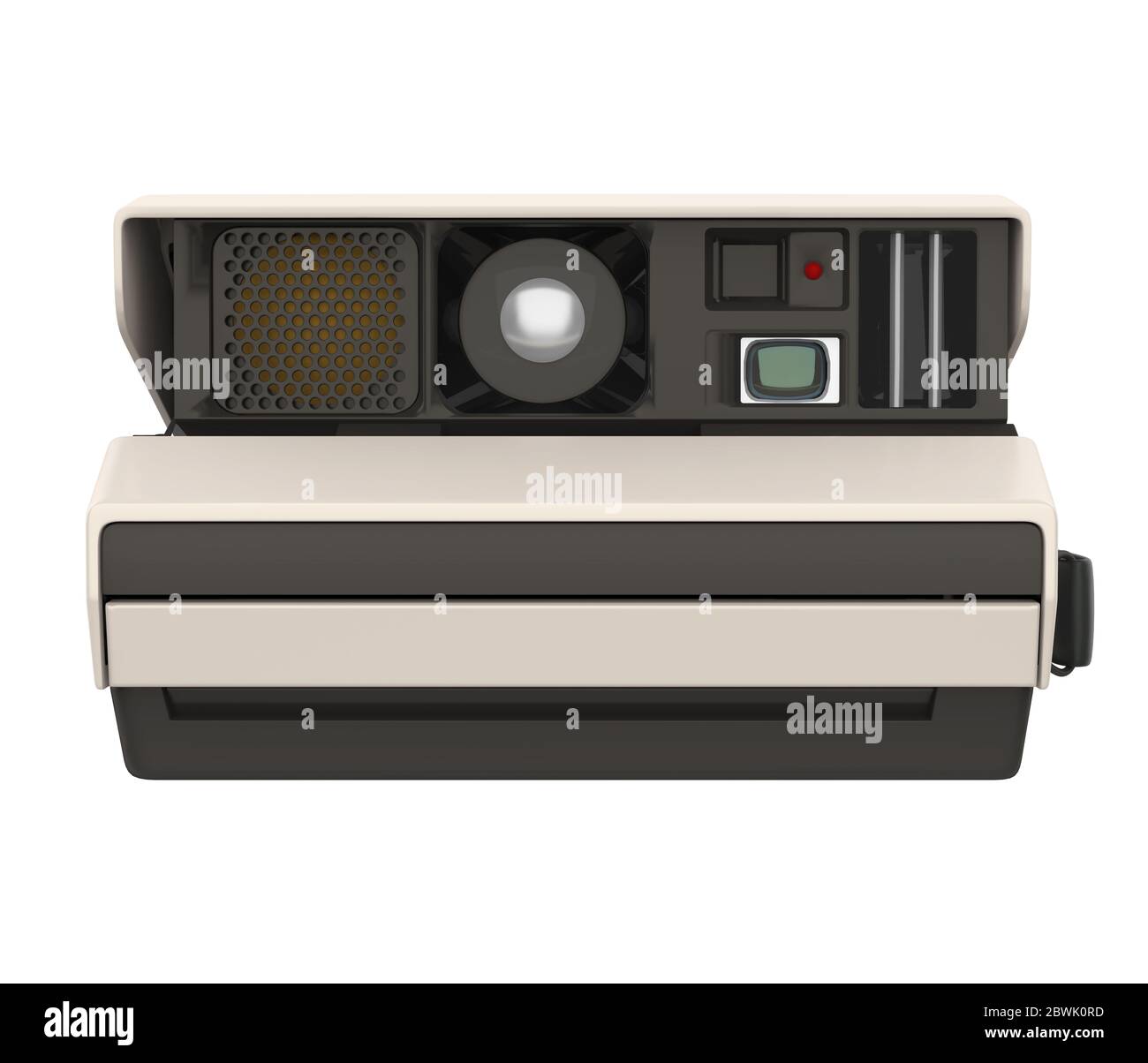 Vintage Instant Camera Isolated Stock Photo - Alamy