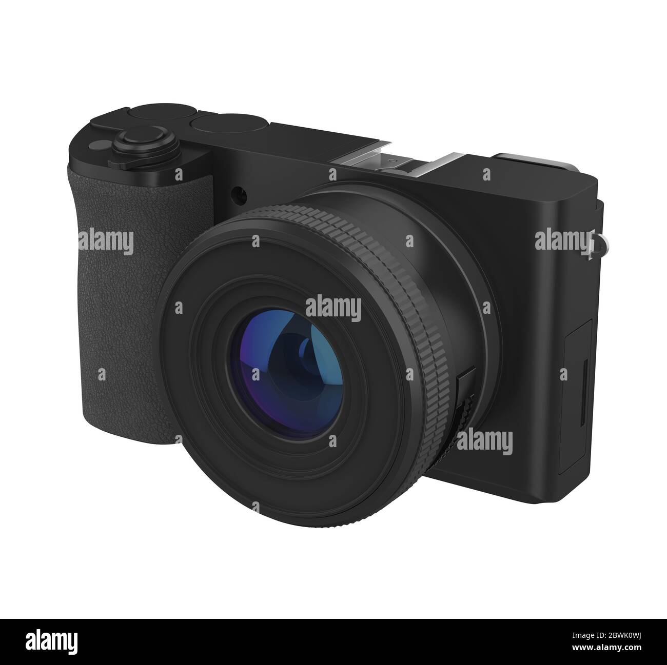 Digital Camera Isolated Stock Photo - Alamy