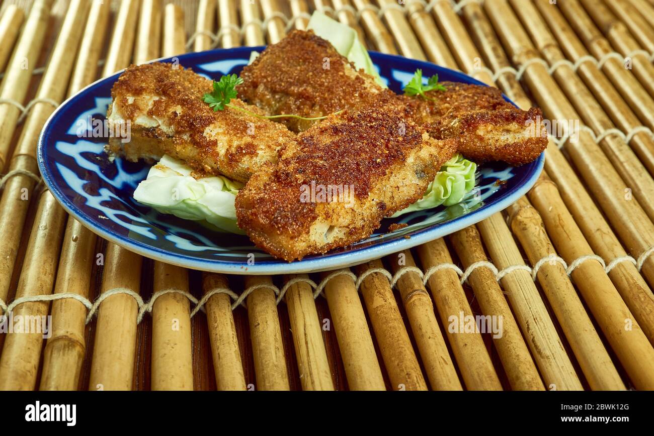 Tex-Mex fish fillets, white fish fillets baked in a bath of zesty ...