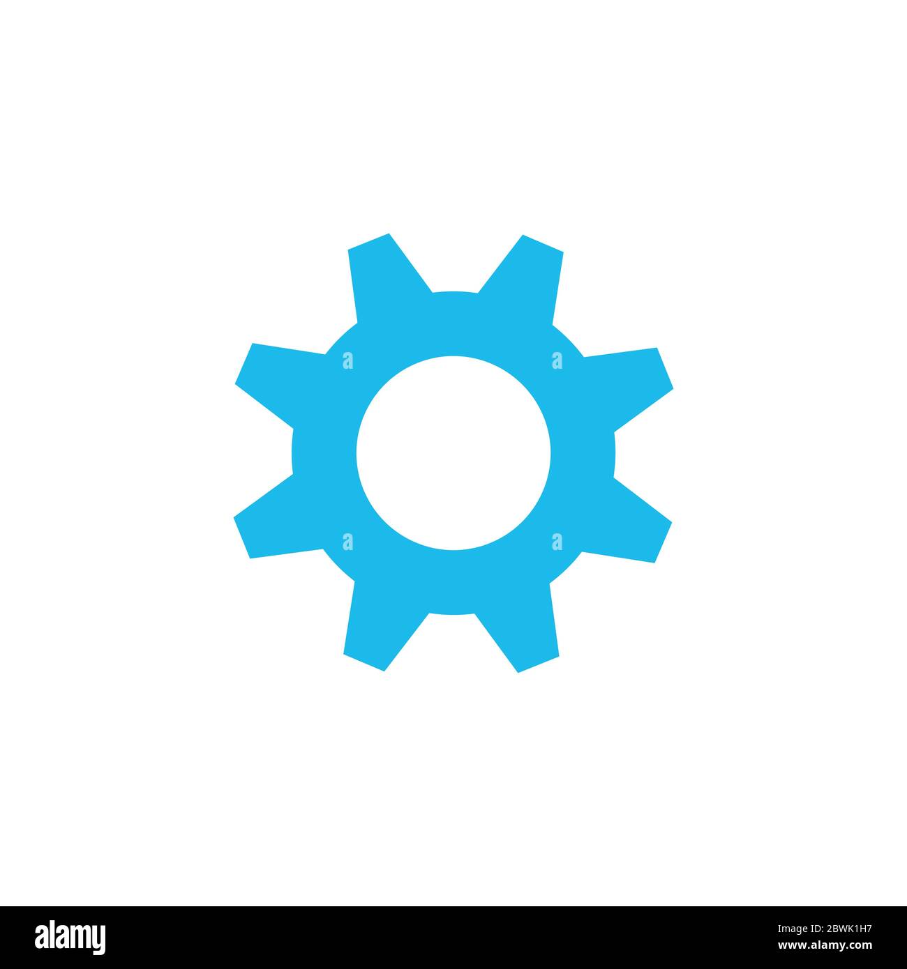 Cogwheel and development icon, engineering mechanical cog wheel. Stock ...