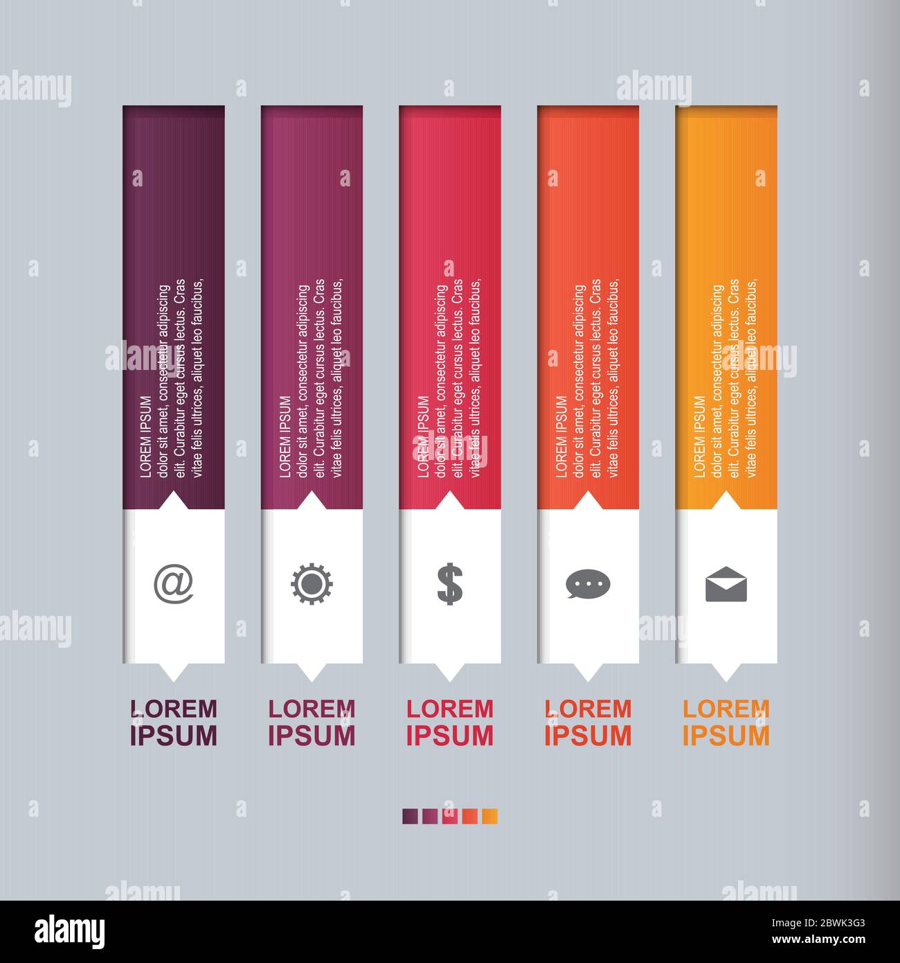 Bar Chart Graph Steps Diagram Statistical Business Infographic ...